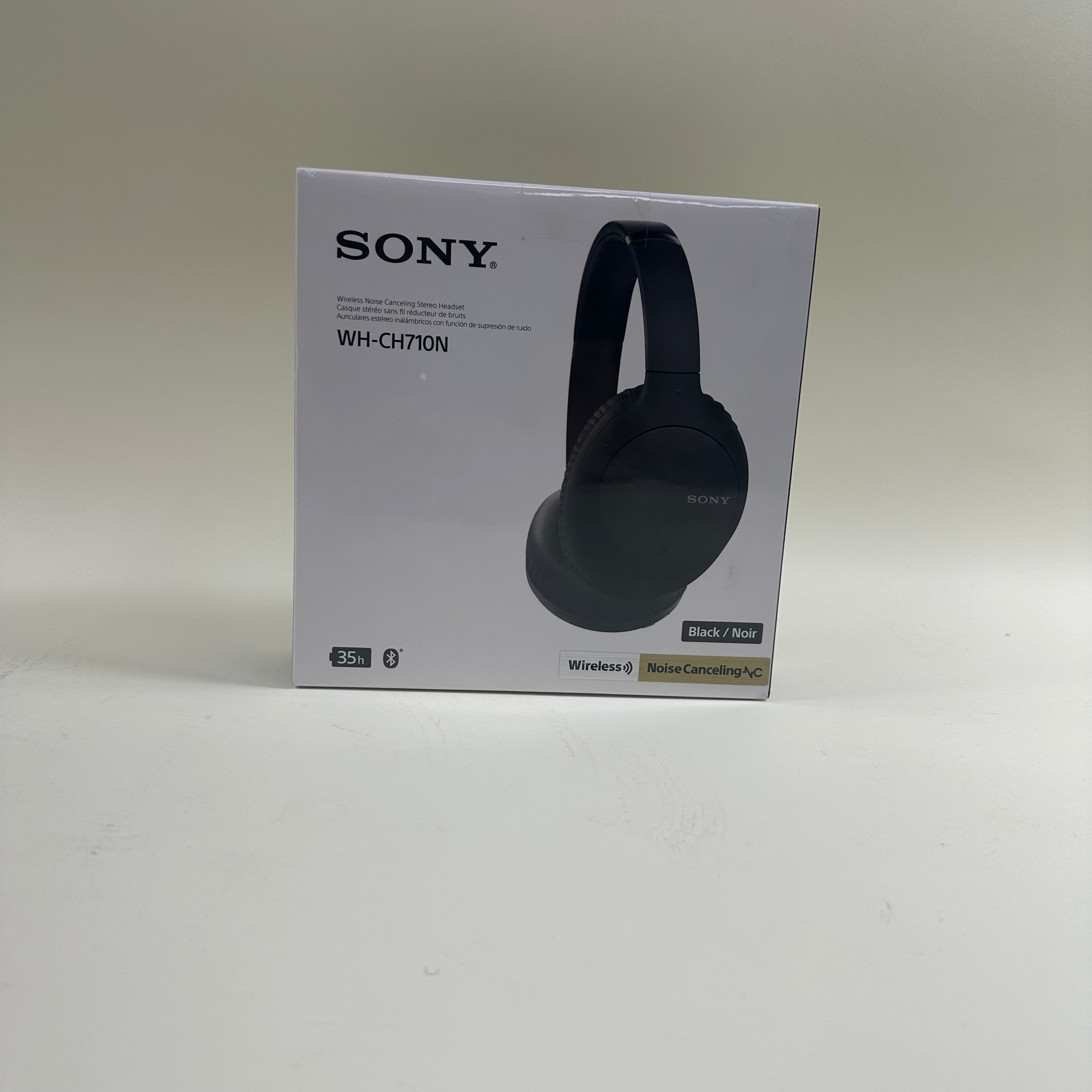 New Sony WH-CH710N Active Noise Cancellation Headphones Black WH-CH710 ...