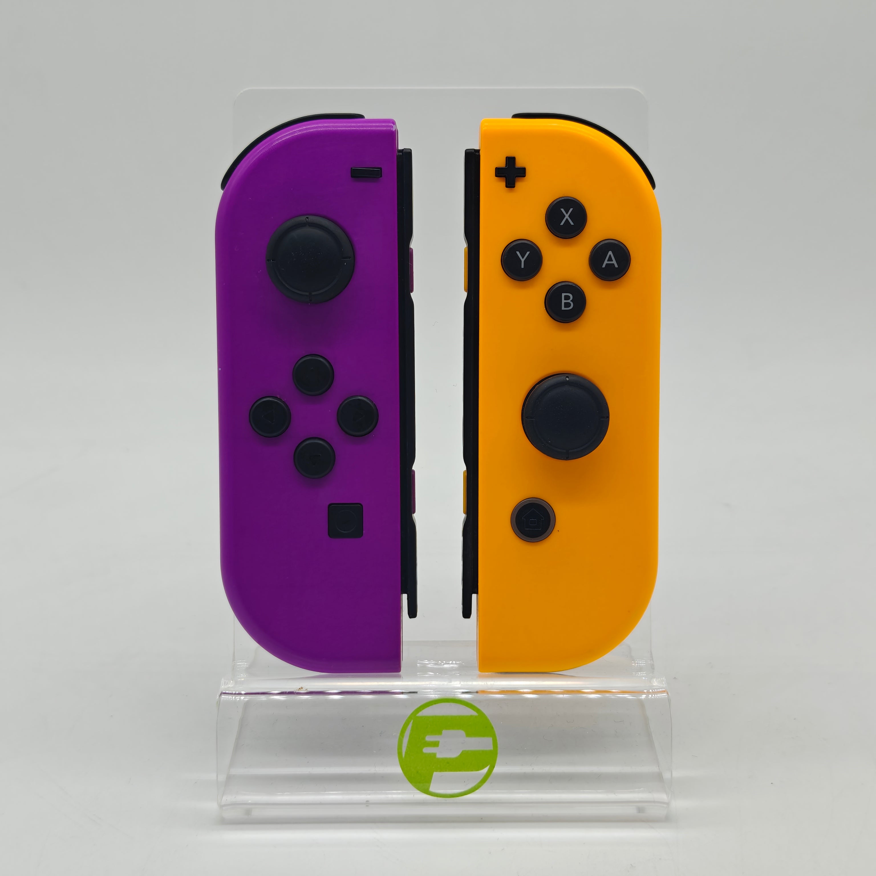 Nintendo Switch Joy-Cons Pair Controller HAC-015/HAC-016 Neon Purple/N ...